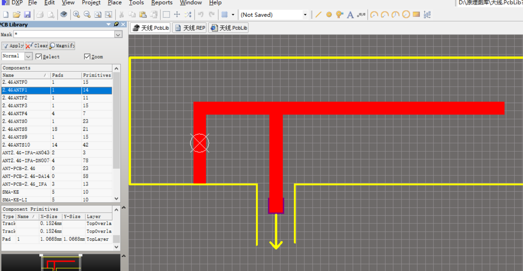 2.4G 蓝牙 WIFI SMA天线封装Altium Designer AD PCB封装库2D3D元- 电路图下载 - 21ic电子技术资料下载站
